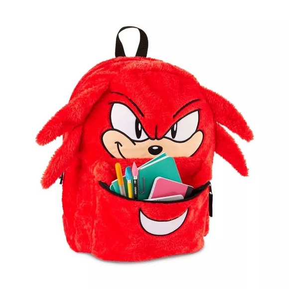 Accessories | Flip Pak Knuckles Reversible Backpack Sonic The Hedgehog ...